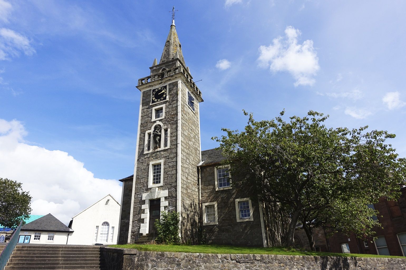 Habbie Simpson - the famous piper from Kilbarchan - Paisley.is