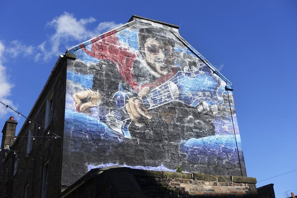 Paisley First Wall Murals walking trail - town centre trail - Paisley.is